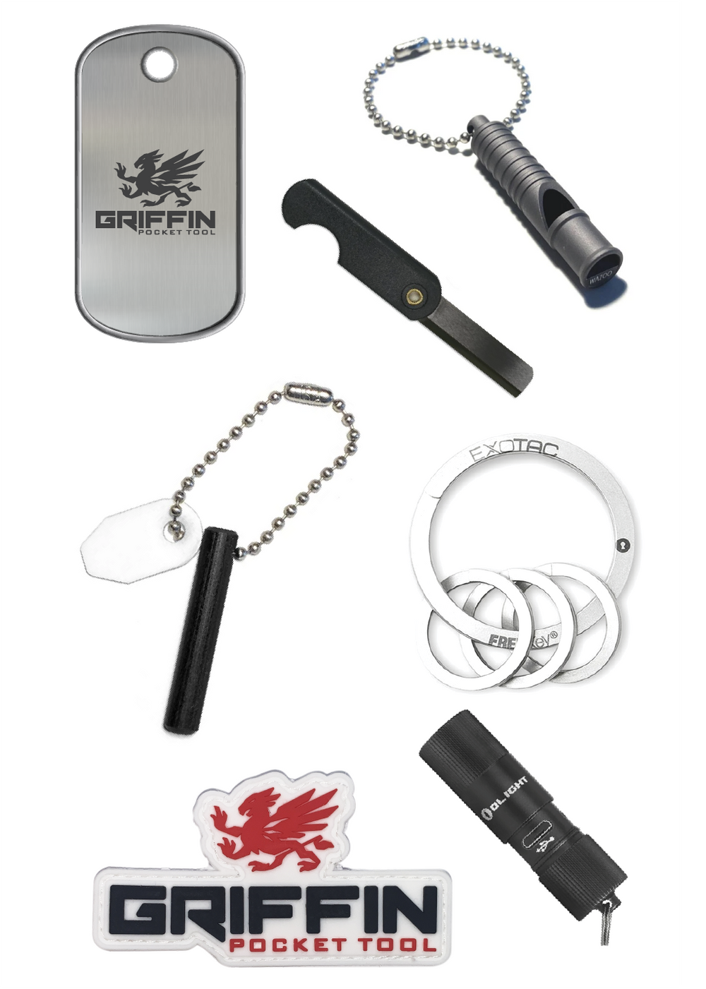 Griffin Adventure Tool | Stainless Steel - Griffin Pocket Tool