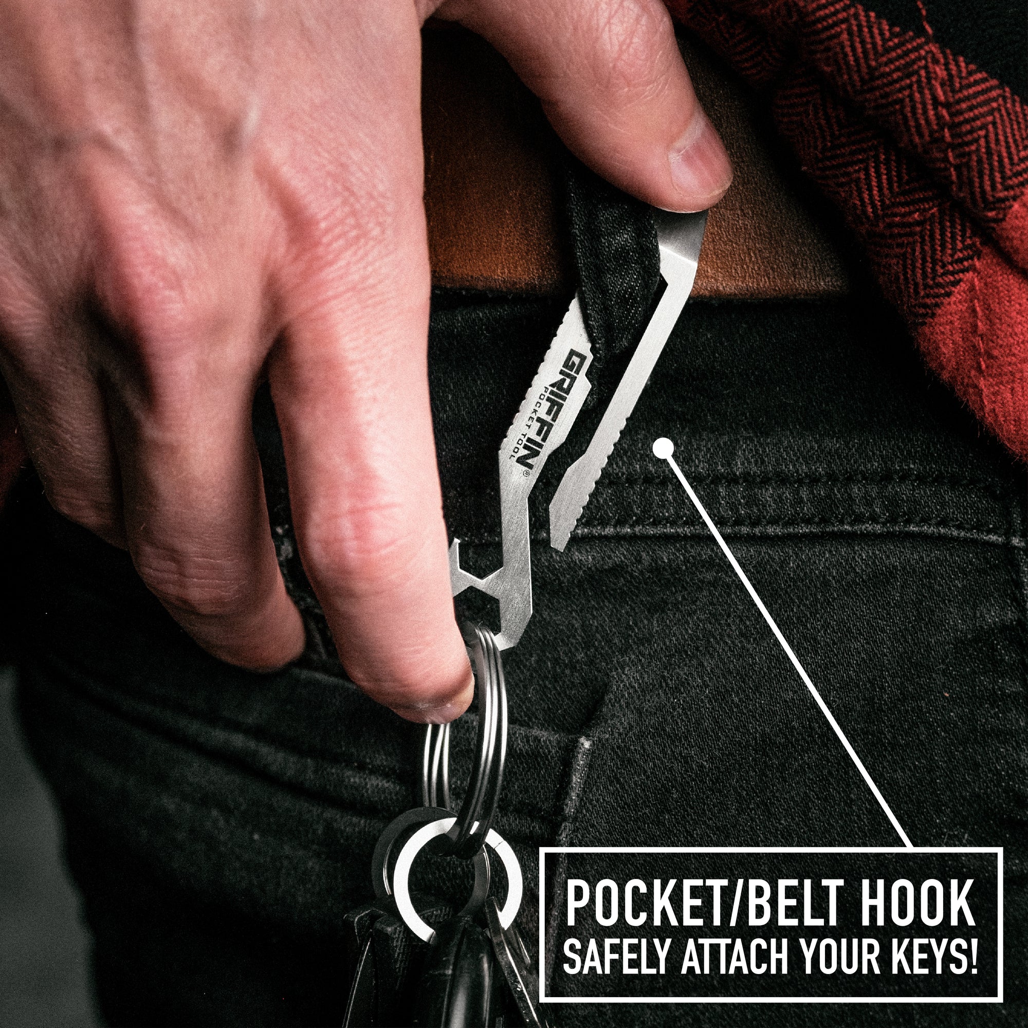 GPT® Original | Stainless Steel - Griffin Pocket Tool